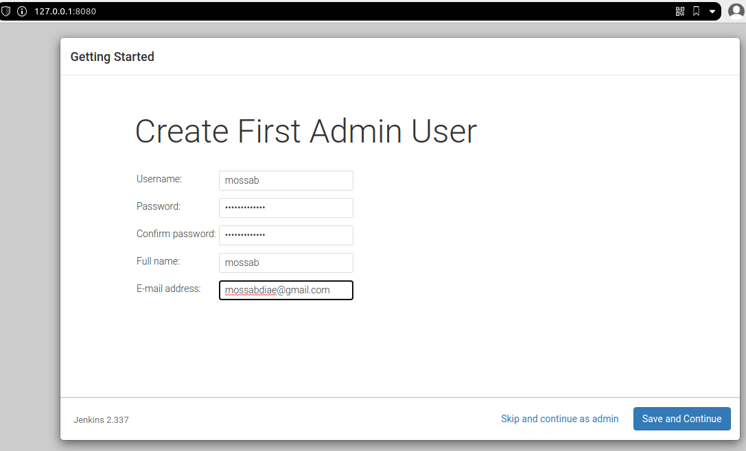 Install Jenkins In Linux Using Docker | Mossab Diae Install Jenkins In Linux Using Docker | Mossab Diae